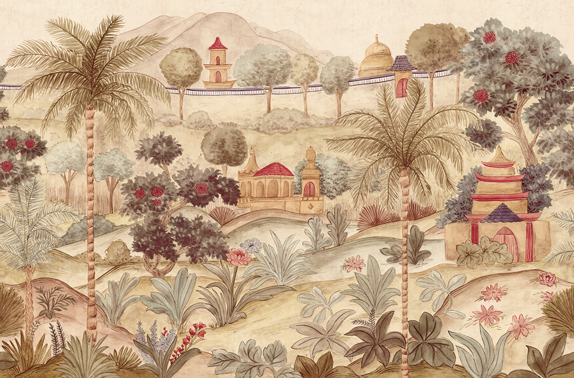 Tapet Eijffinger Amber 350681 panel 4,24×2,80 M - Oslo Varelager